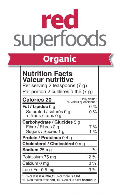 Organic Red Superfoods – Prairie Naturals