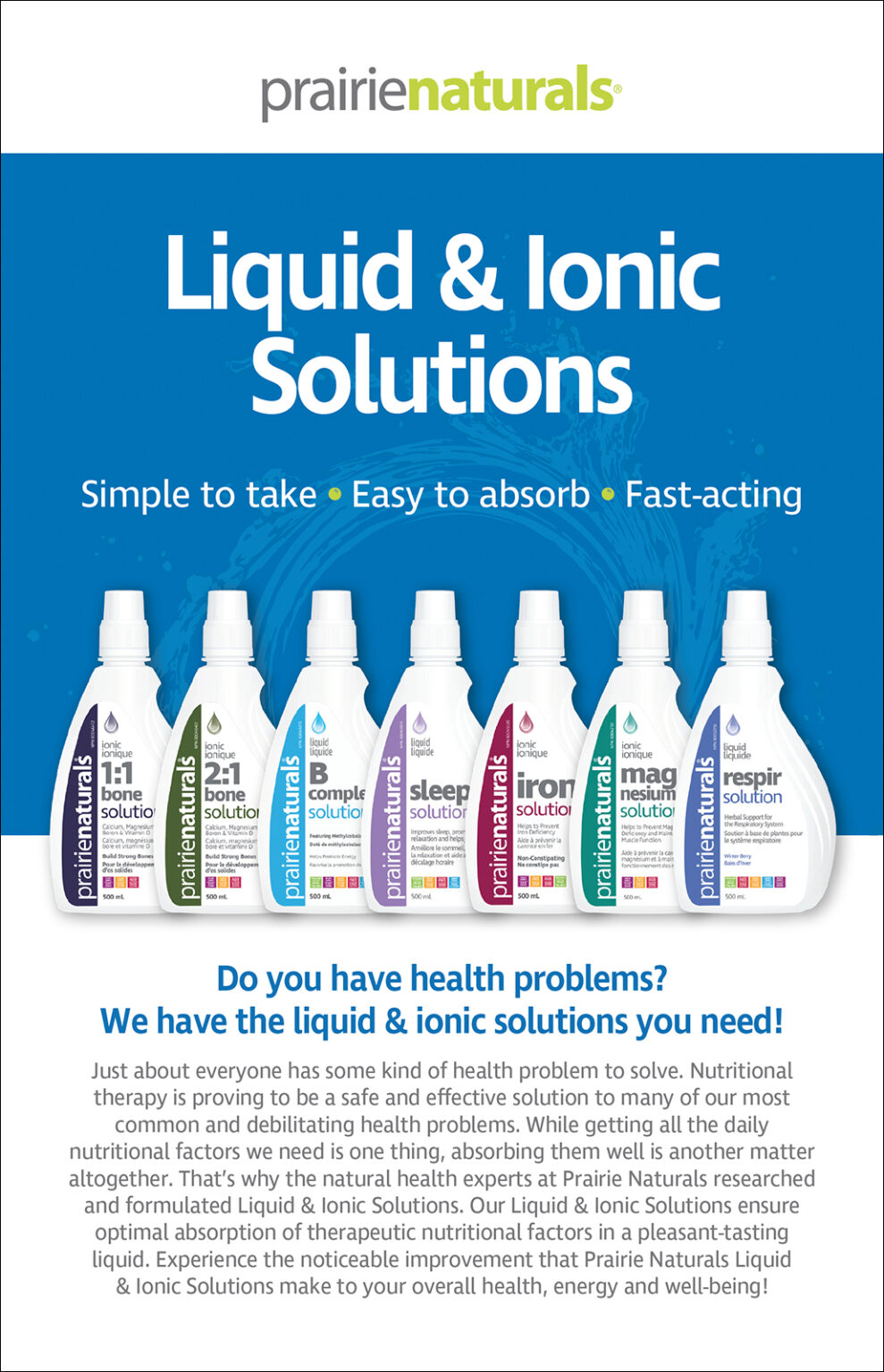 Liquid, Ionic Iron Solution – Prairie Naturals