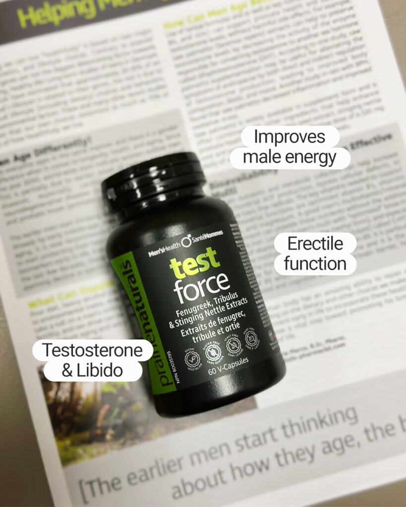 Test-Force - Support Testosterone for Men's Health - Prairie Naturals