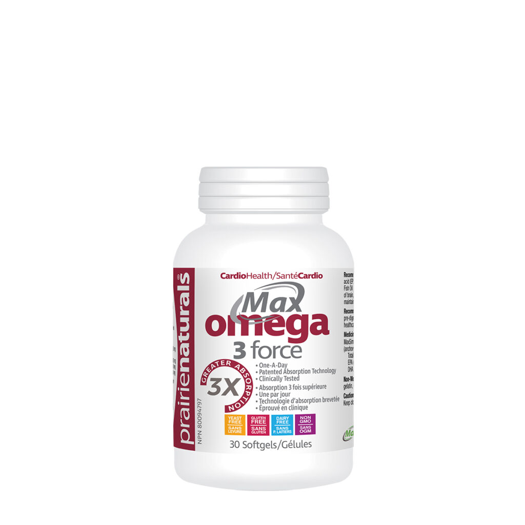 MaxOmega-3-Force – Prairie Naturals