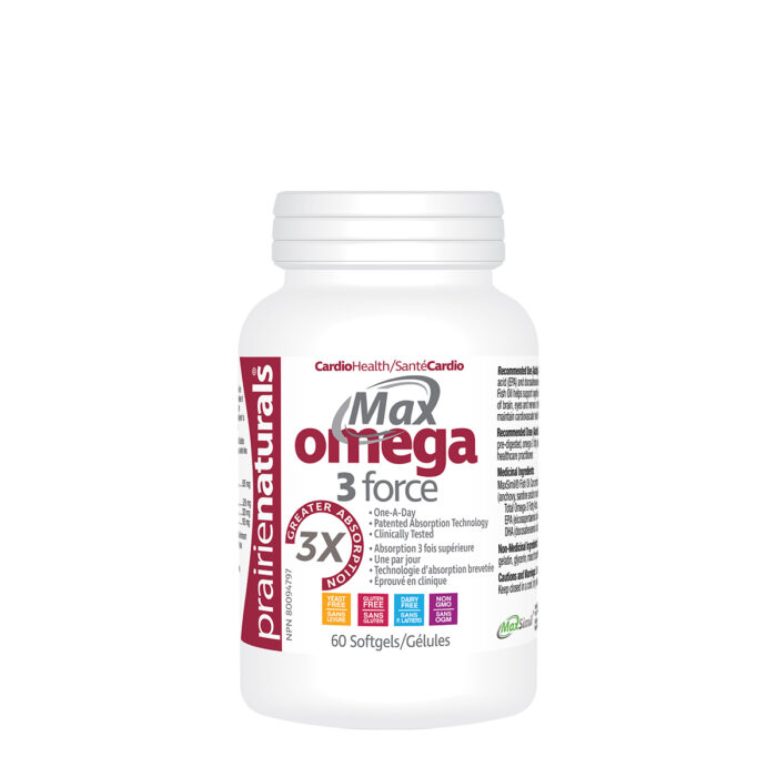 MaxOmega-3-Force – Prairie Naturals