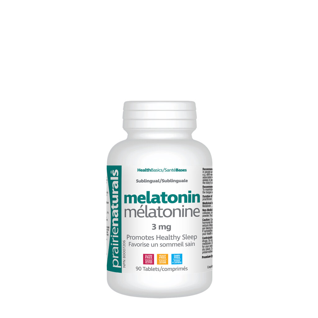 Melatonin Sublingual – Prairie Naturals