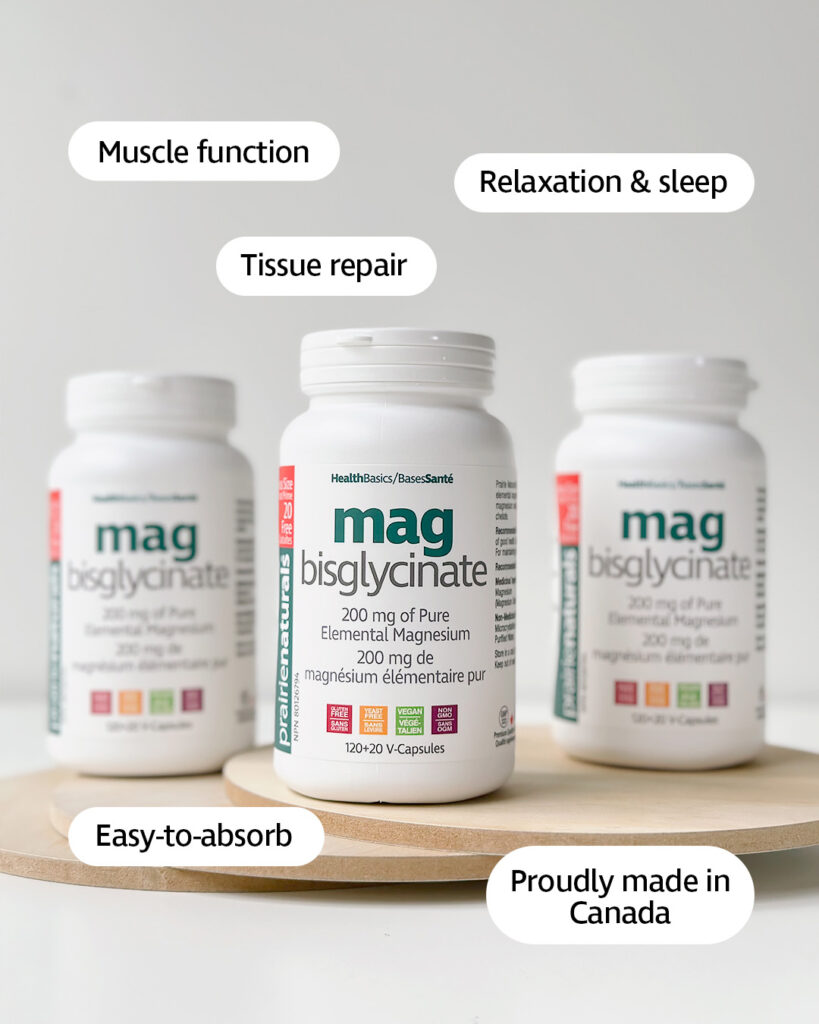 Mag Bisglycinate – Prairie Naturals